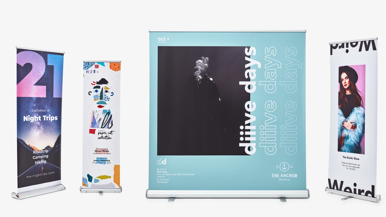 Roll-Up Displays – Pixartprinting - CH - DE