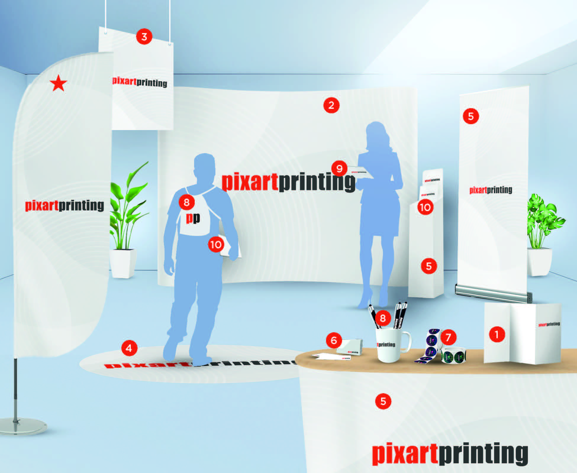 Feather Flags – Pixartprinting - IE